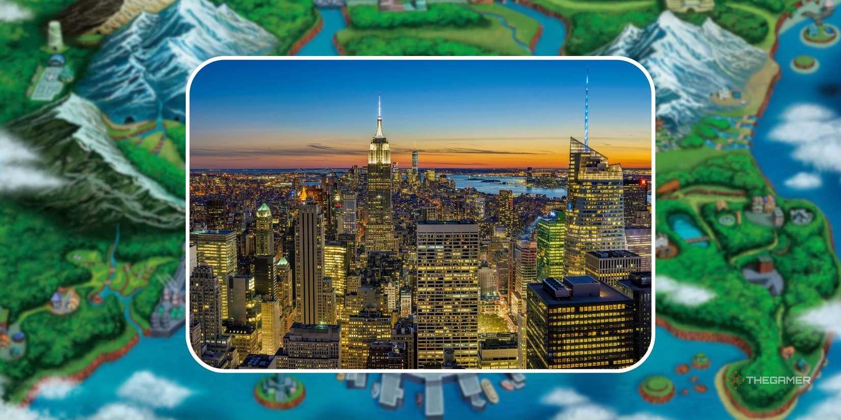 Pokemon Unova Map