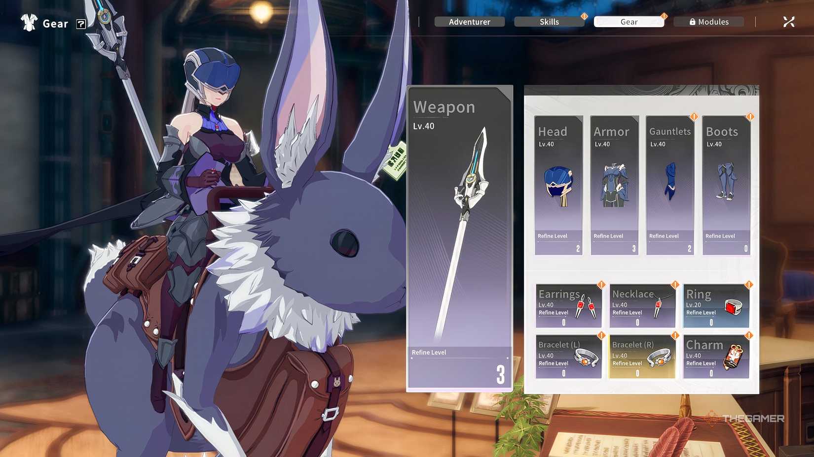 How To Upgrade And Improve Your Gear In Blue Protocol: Star Resonance