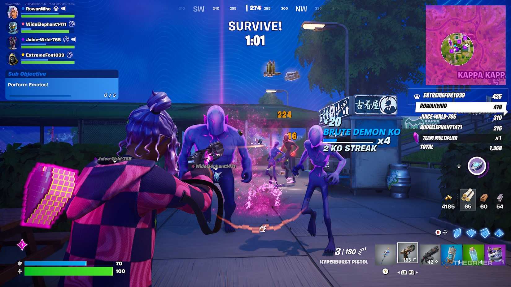 How To Play The KPop Demon Hunters Demon Rush Mode In Fortnite