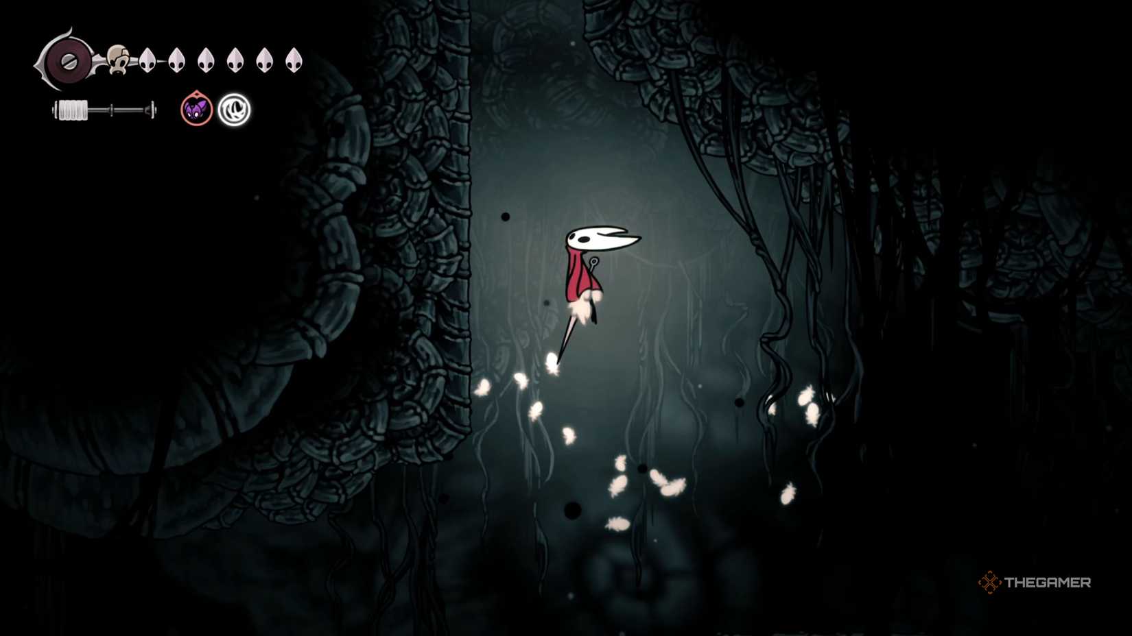 How To Get Out Of The Abyss In Hollow Knight: Silksong