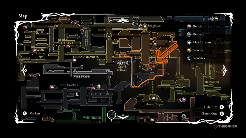 Hollow Knight：Silksong - Vaultkeeper's Melody Objective Walkthrough ...