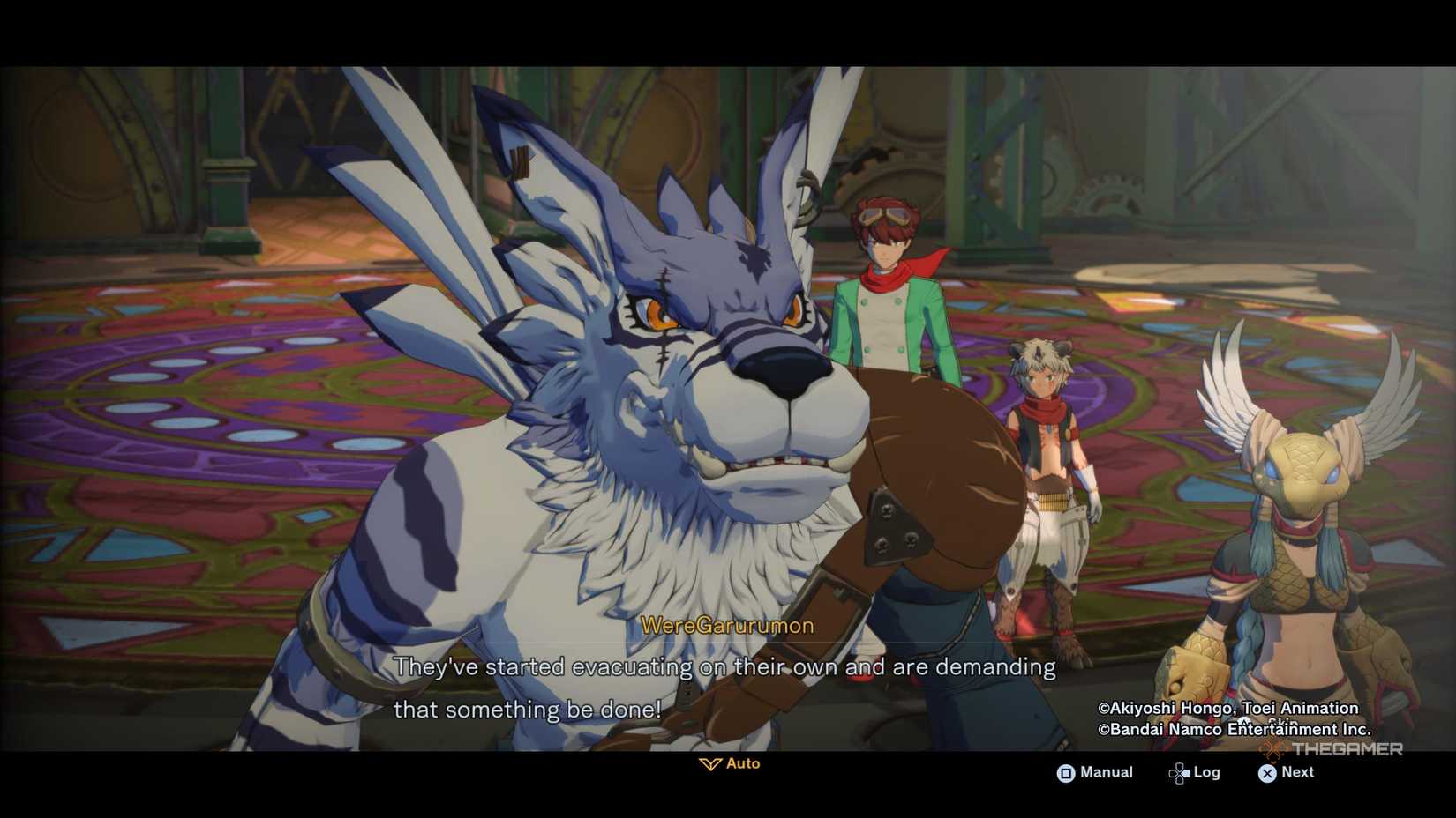 garurumon evolution digimon time stranger