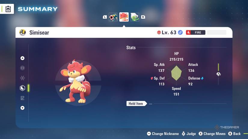 The Strongest Fire Pokemon In Pokemon Legends: Z-A