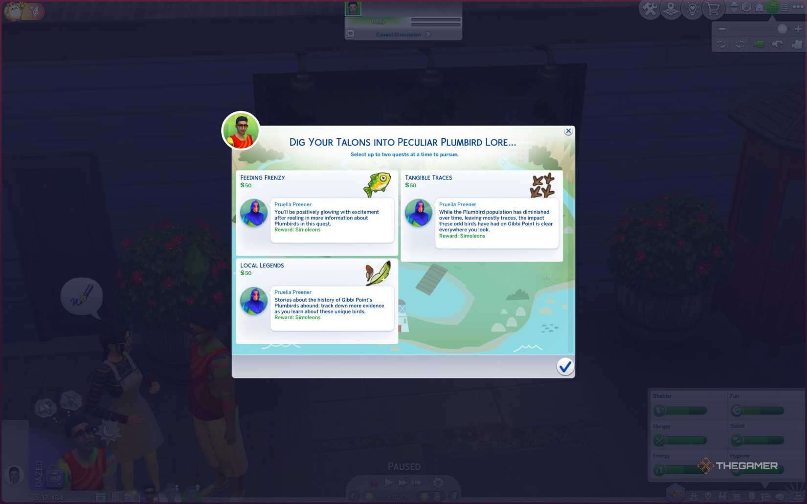 How To Complete The Quests And Unlock The Interactive Map In The Sims 4 ...