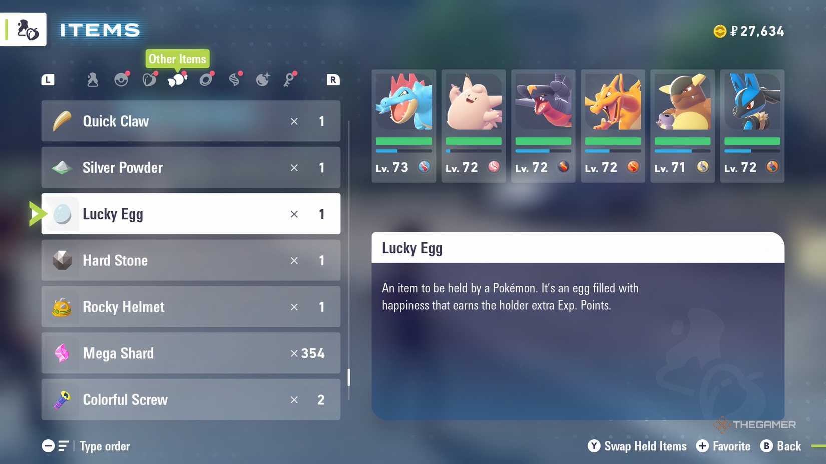 Where To Get The Lucky Egg In Pokemon Legends: Z-A