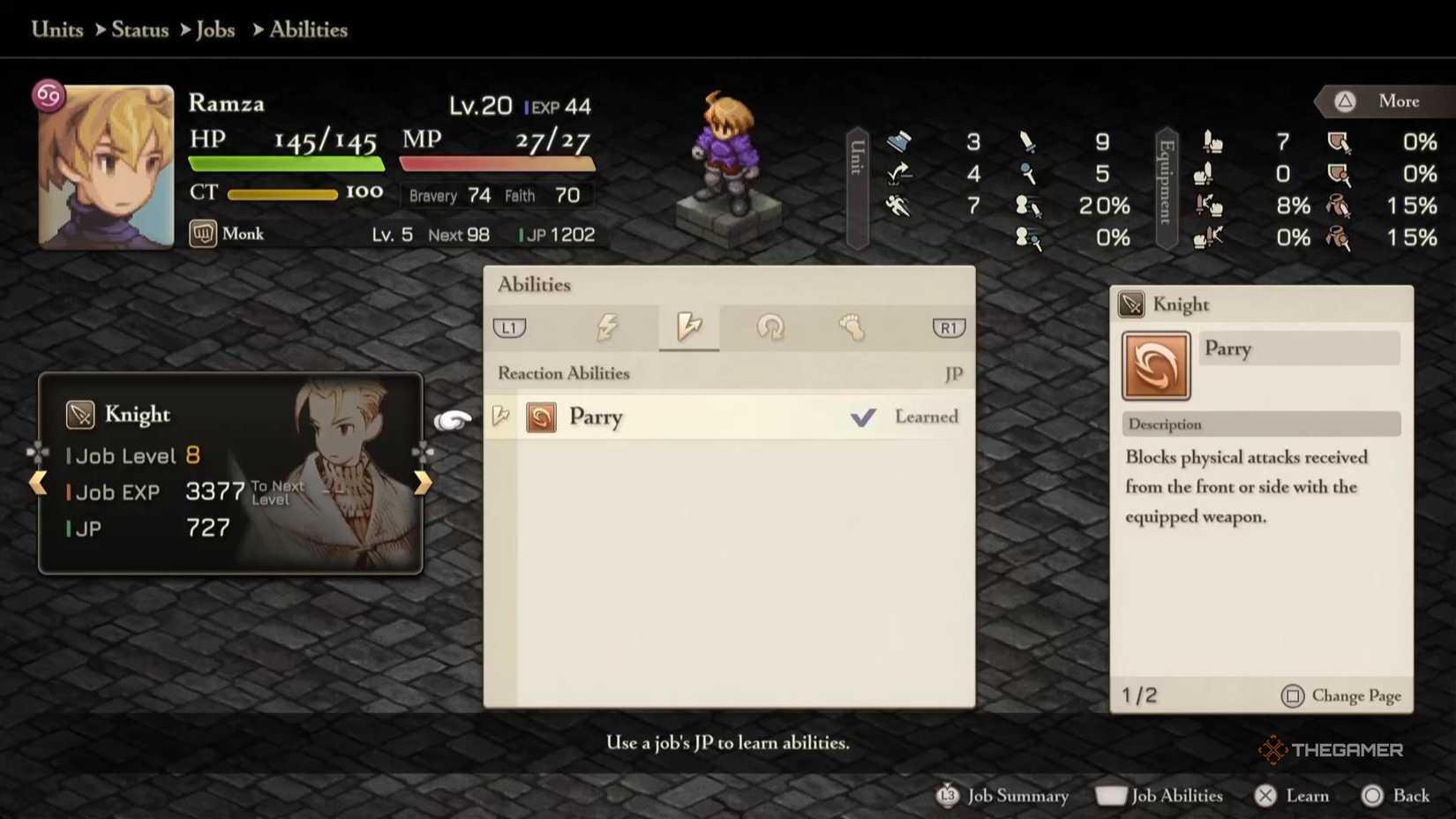The Best Early Game Abilities In Final Fantasy Tactics: The Ivalice ...