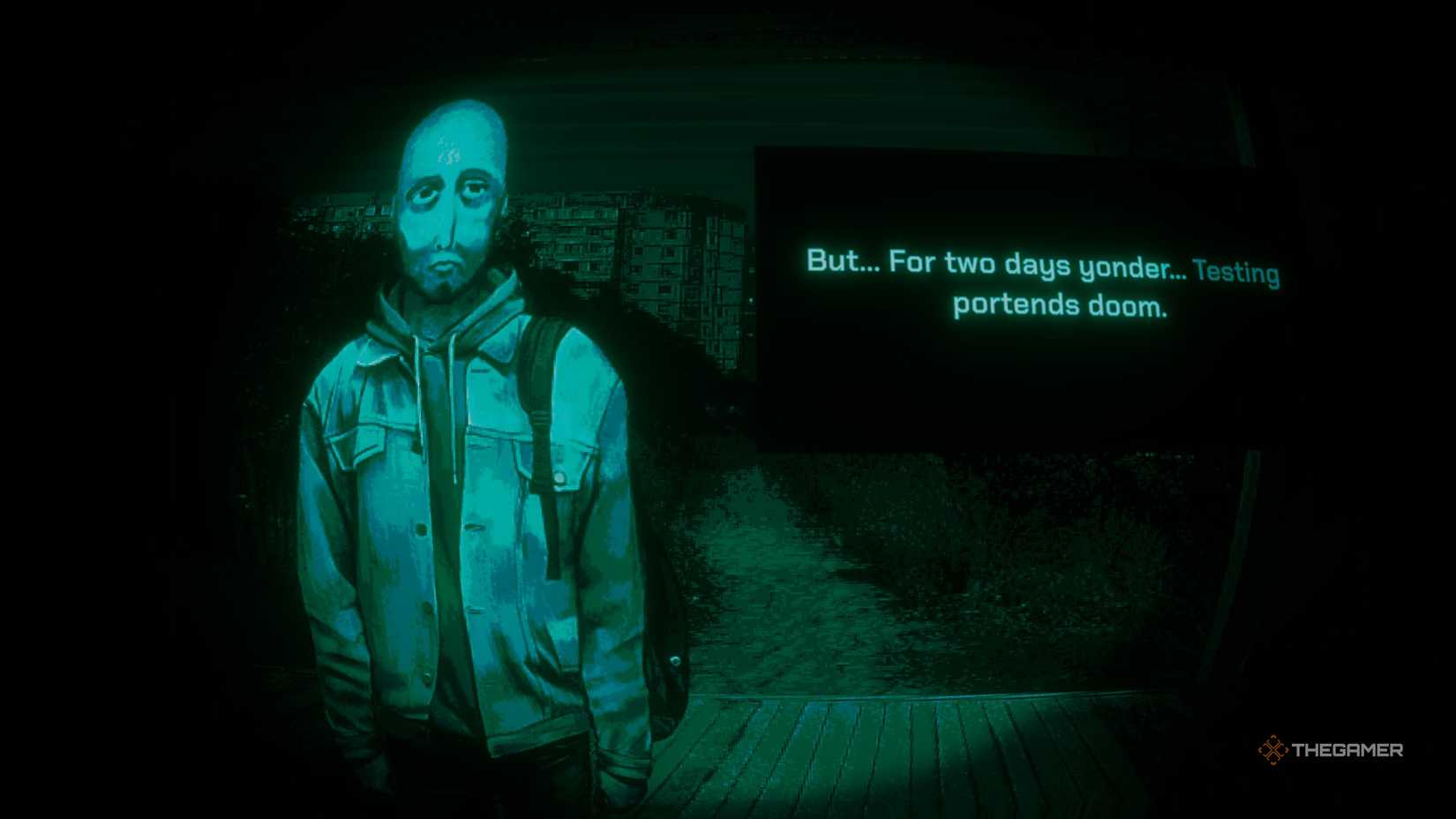 What Does The Prophet Do In No, I'm Not A Human?