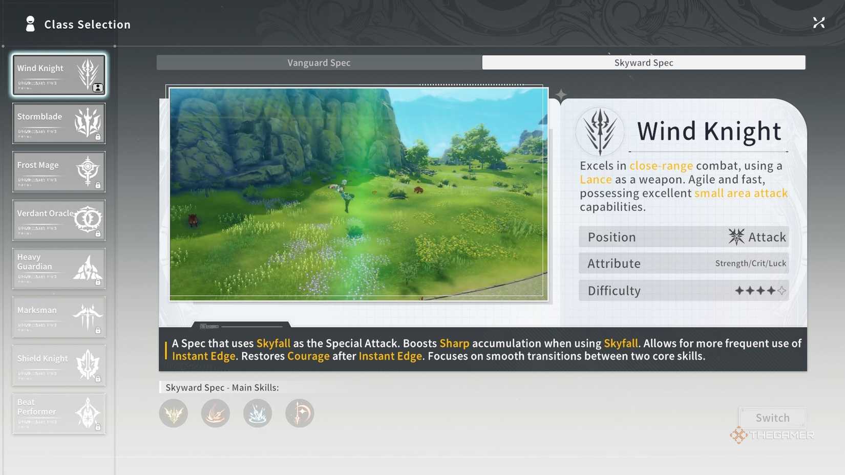 How To Build A Wind Knight In Blue Protocol: Star Resonance