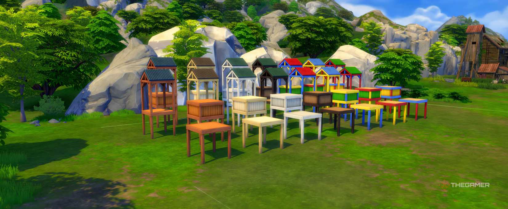 How To Build A Modular Climbing Frame In The Sims 4: Adventure Awaits