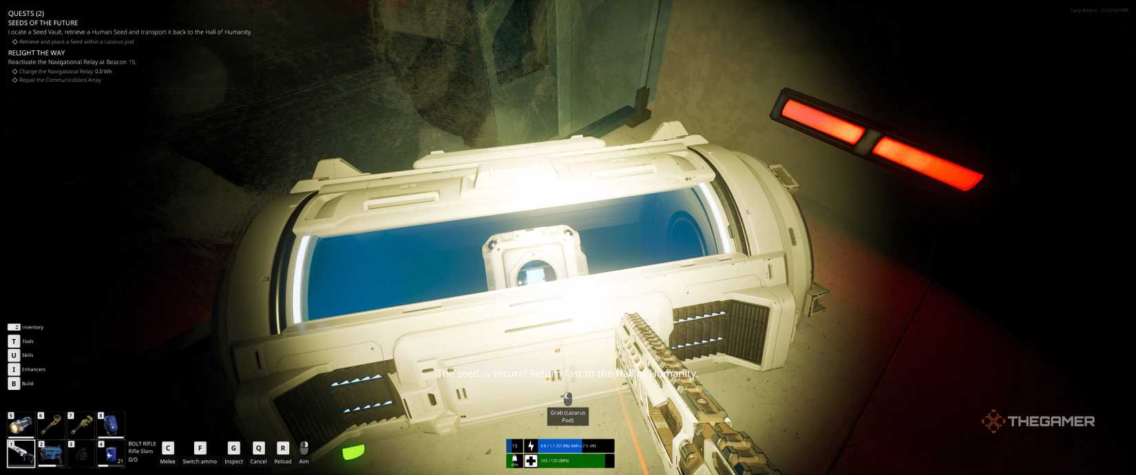 Where To Find The Human Seed In The Last Caretaker