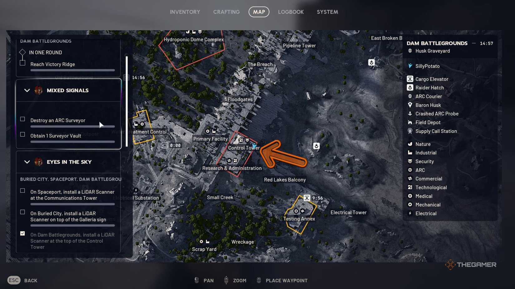 All LiDAR Scanner Installation Locations In Arc Raiders
