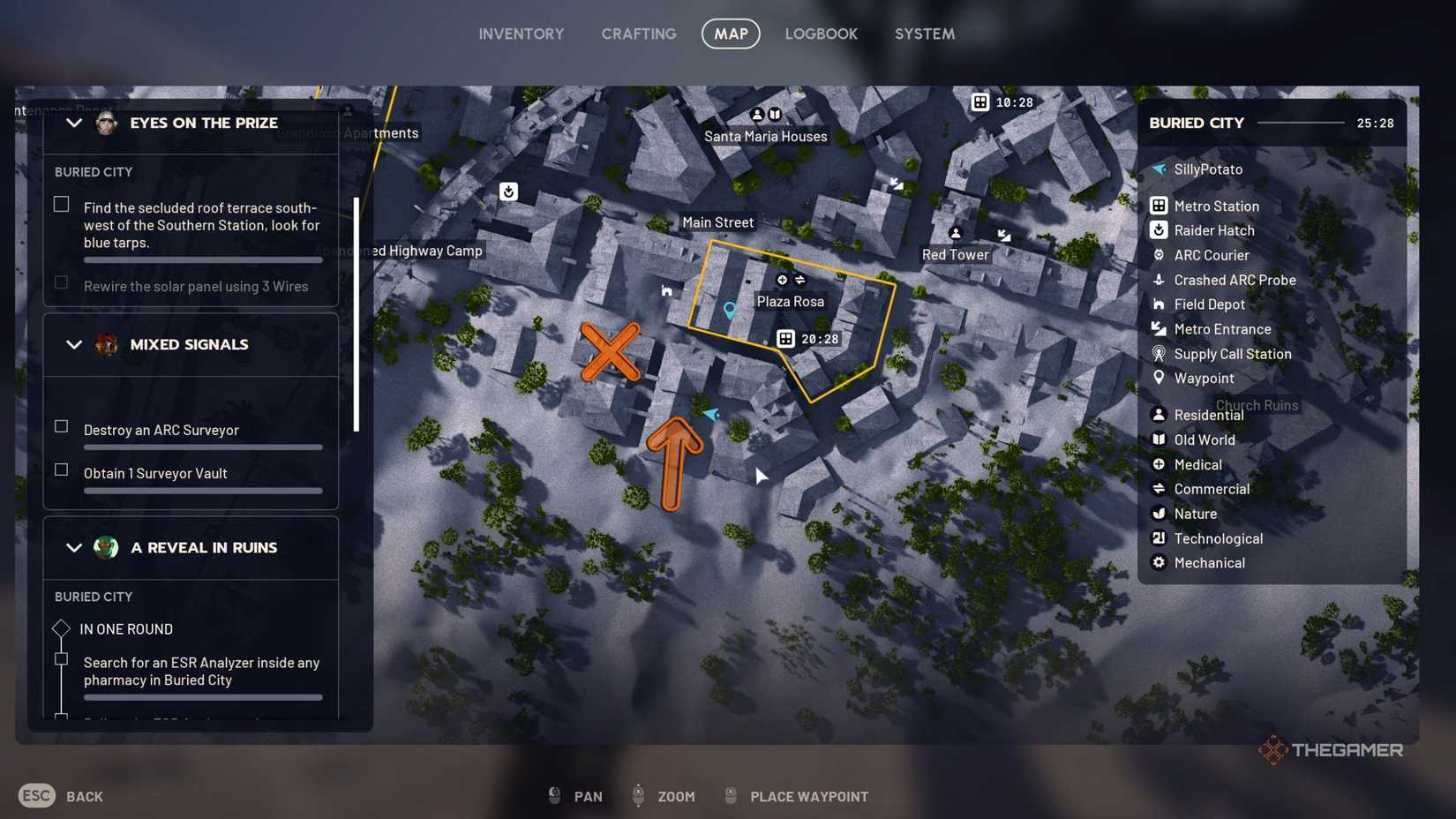 Secluded Roof Terrace Location In Buried City In Arc Raiders