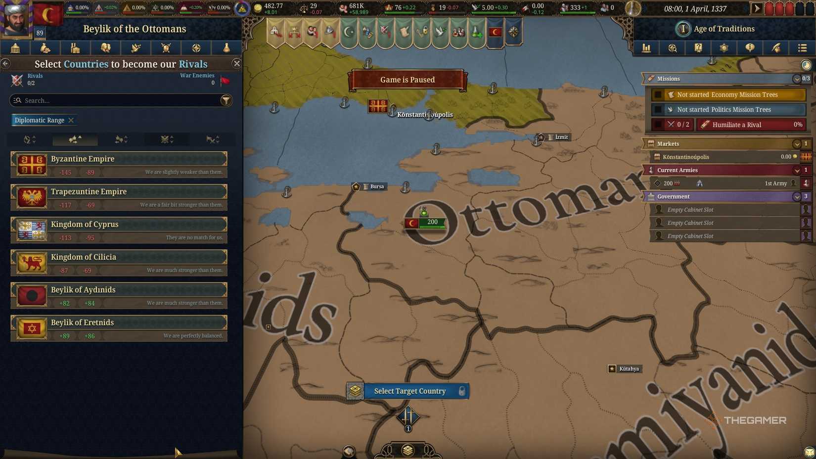 Expansion Mission Tree Tips For Europa Universalis 5