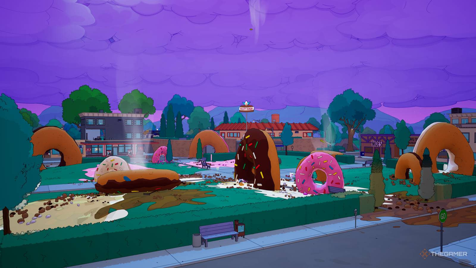 How To Find A Donut Storm In Fortnite Chapter 6, The Simpsons