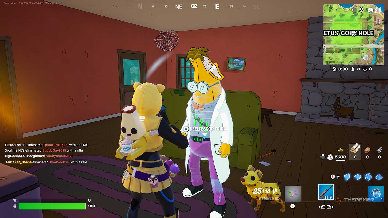 All NPCs in Fortnite Chapter 6, The Simpsons