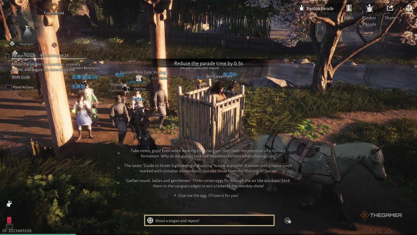 How To Find And Get Rewards From Pardon Parades In Where Winds Meet