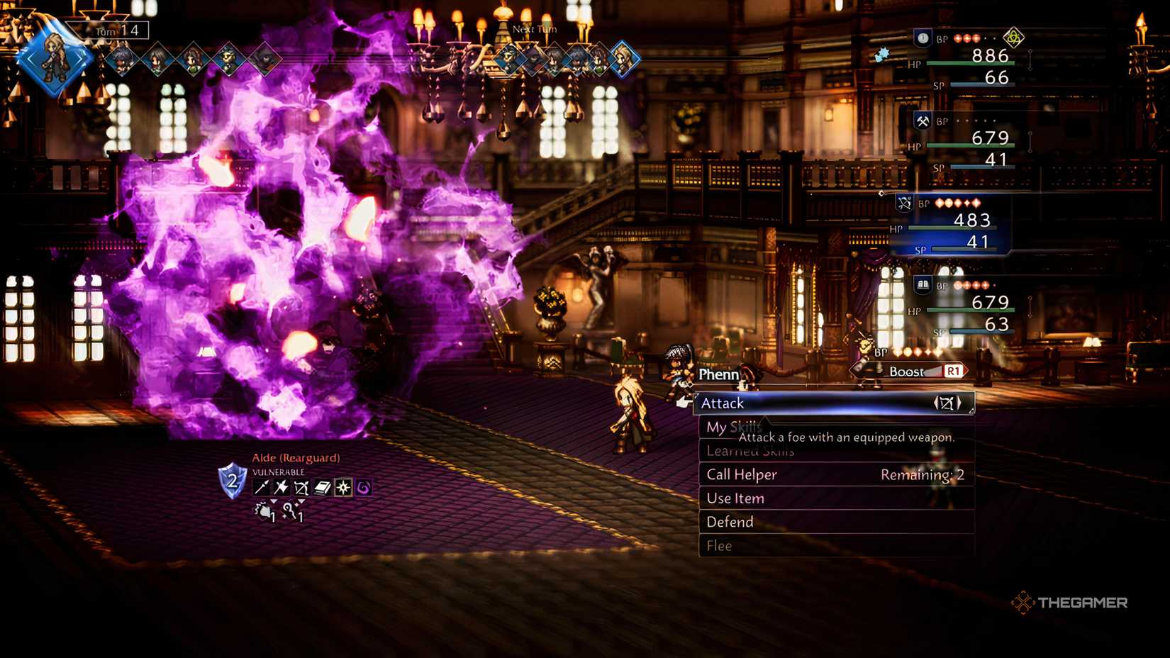 How To Beat The Rearguard And Vanguard Aide In Octopath Traveler 0