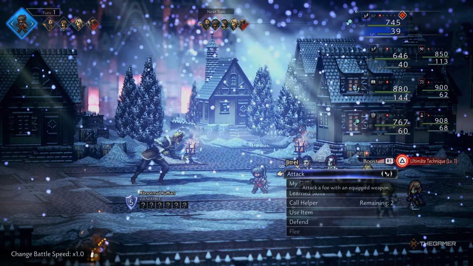 How To Beat Al The Servant In Octopath Traveler 0