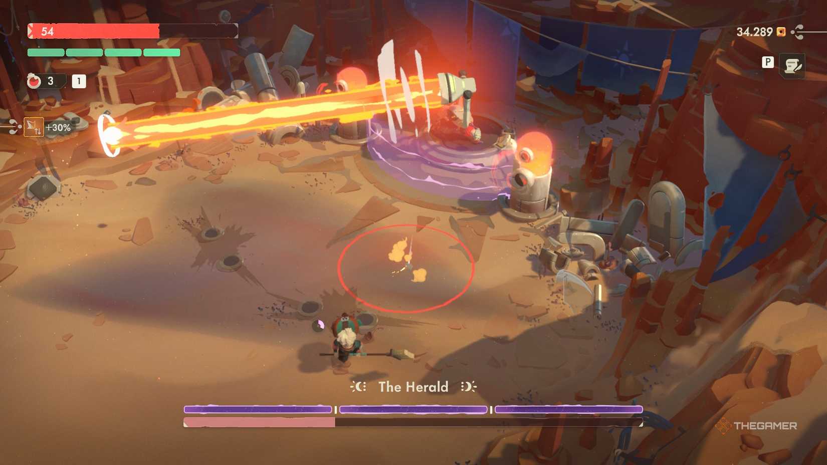 How To Defeat The Herald In Moonlighter 2