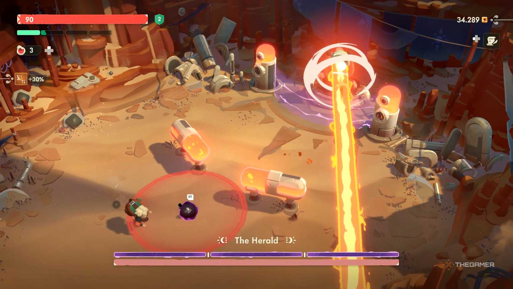 How To Defeat The Herald In Moonlighter 2