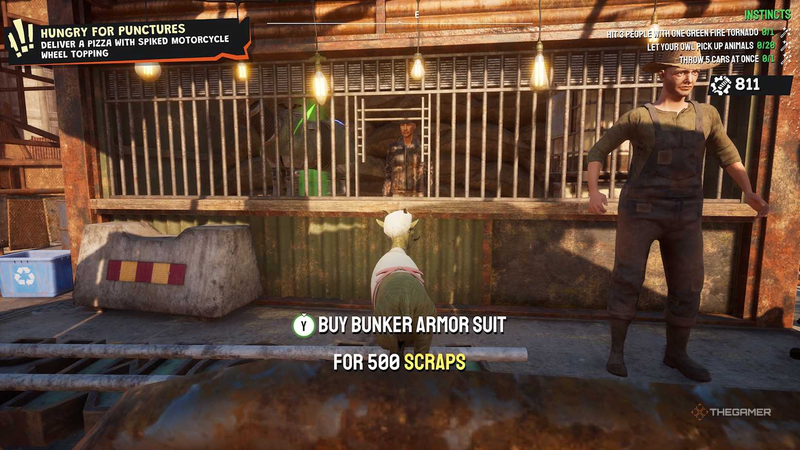 How To Get Scrap Fast In The Baadlands In Goat Simulator 3