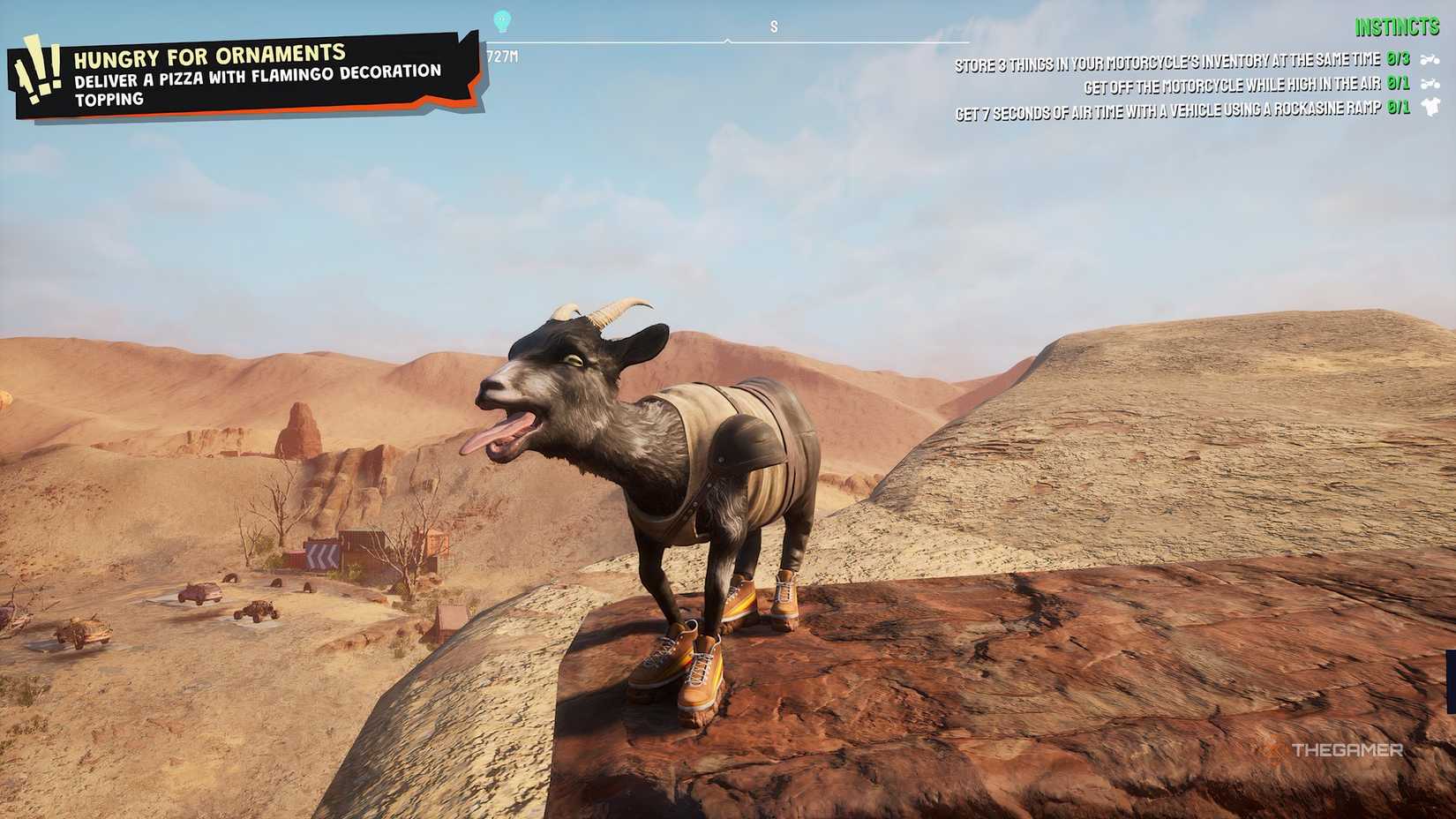 Where To Find All Baadlands Golden Wheels In Goat Simulator 3