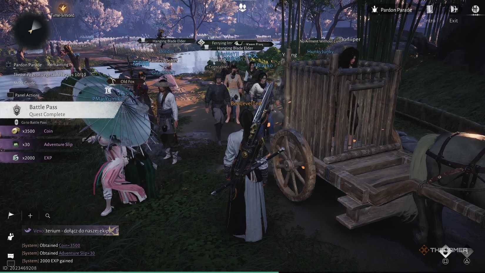 How To Find And Get Rewards From Pardon Parades In Where Winds Meet