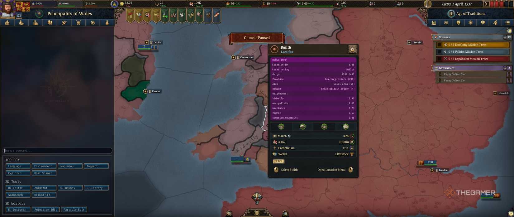 How To Enable Debug Mode In EU5