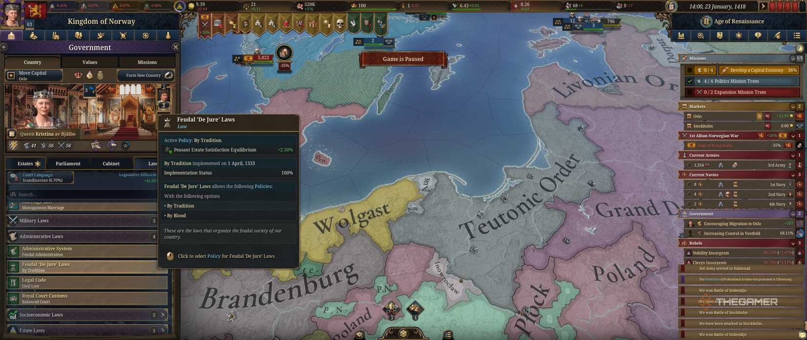 Beginner Tips For EU5