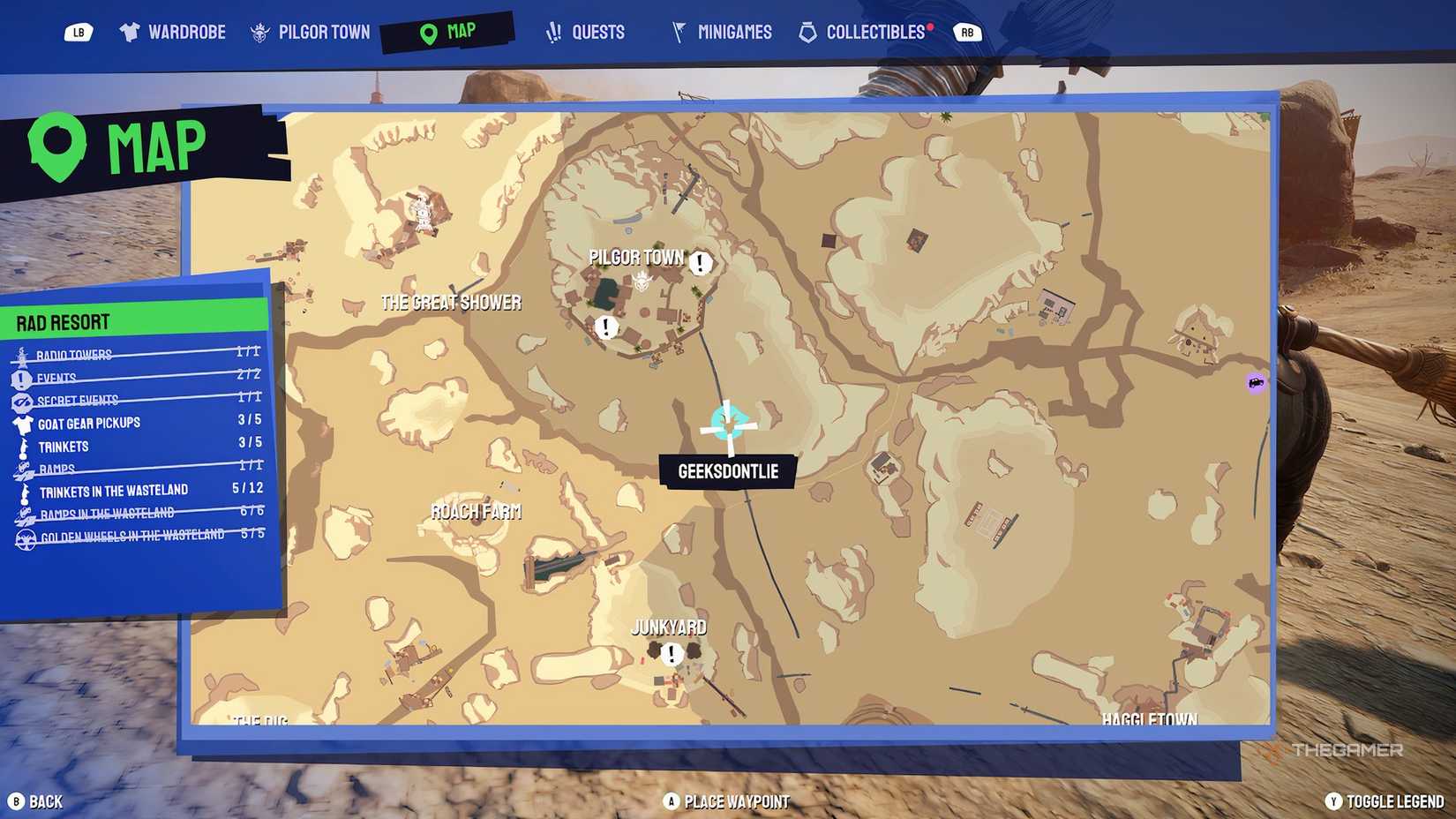 Where To Find All Baadlands Ramps In Goat Simulator 3