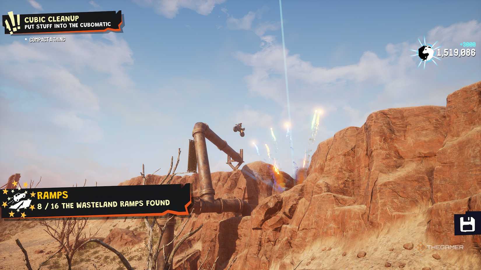 Where To Find All Baadlands Ramps In Goat Simulator 3