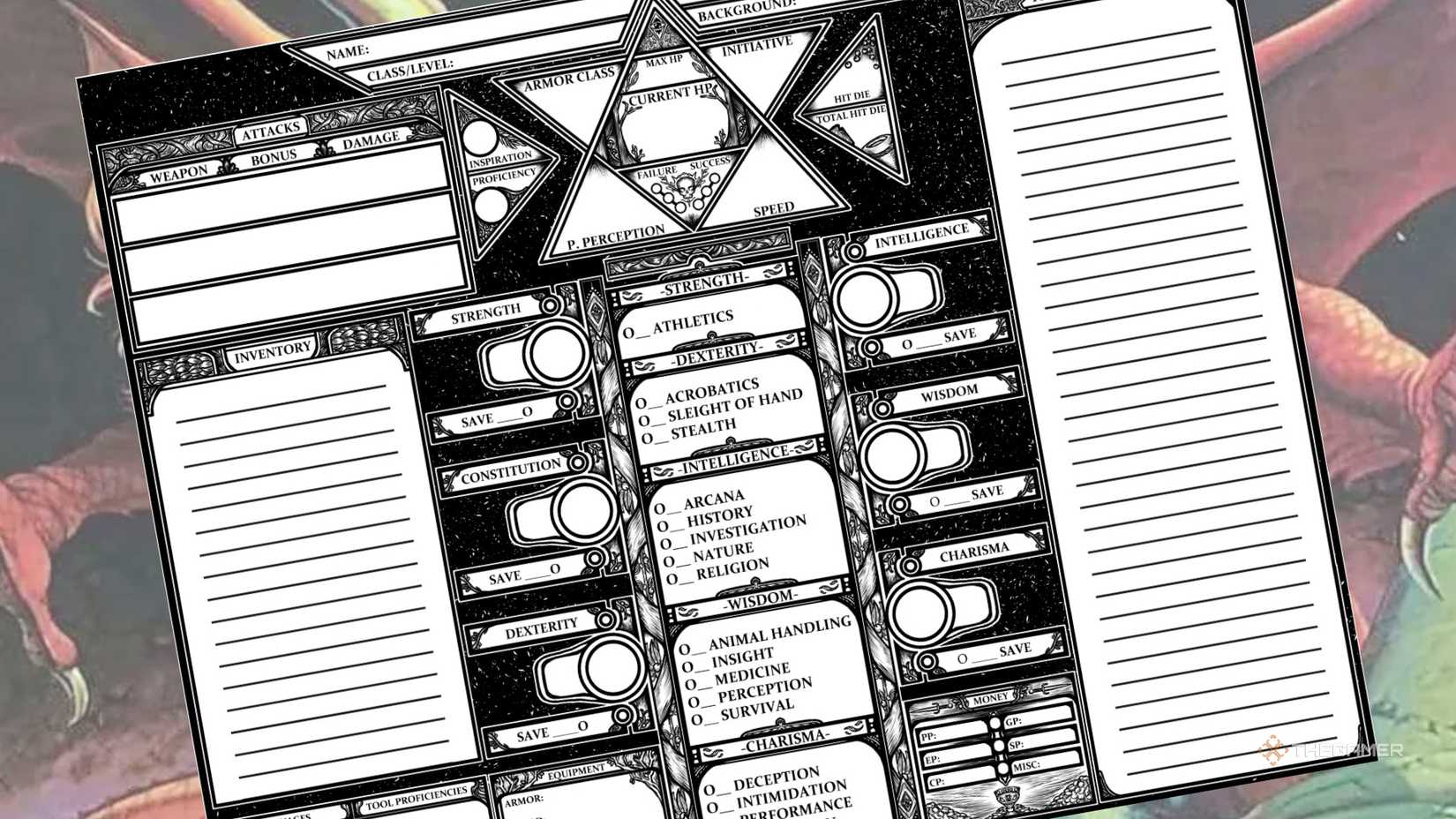 Best Free Custom D&D Character Sheets