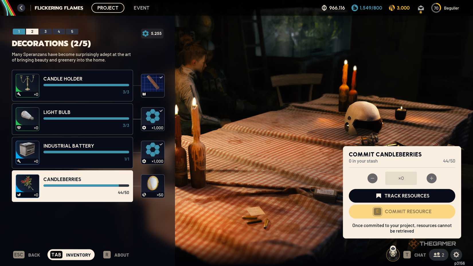 Flickering Flames Project Steps And Rewards In Arc Raiders