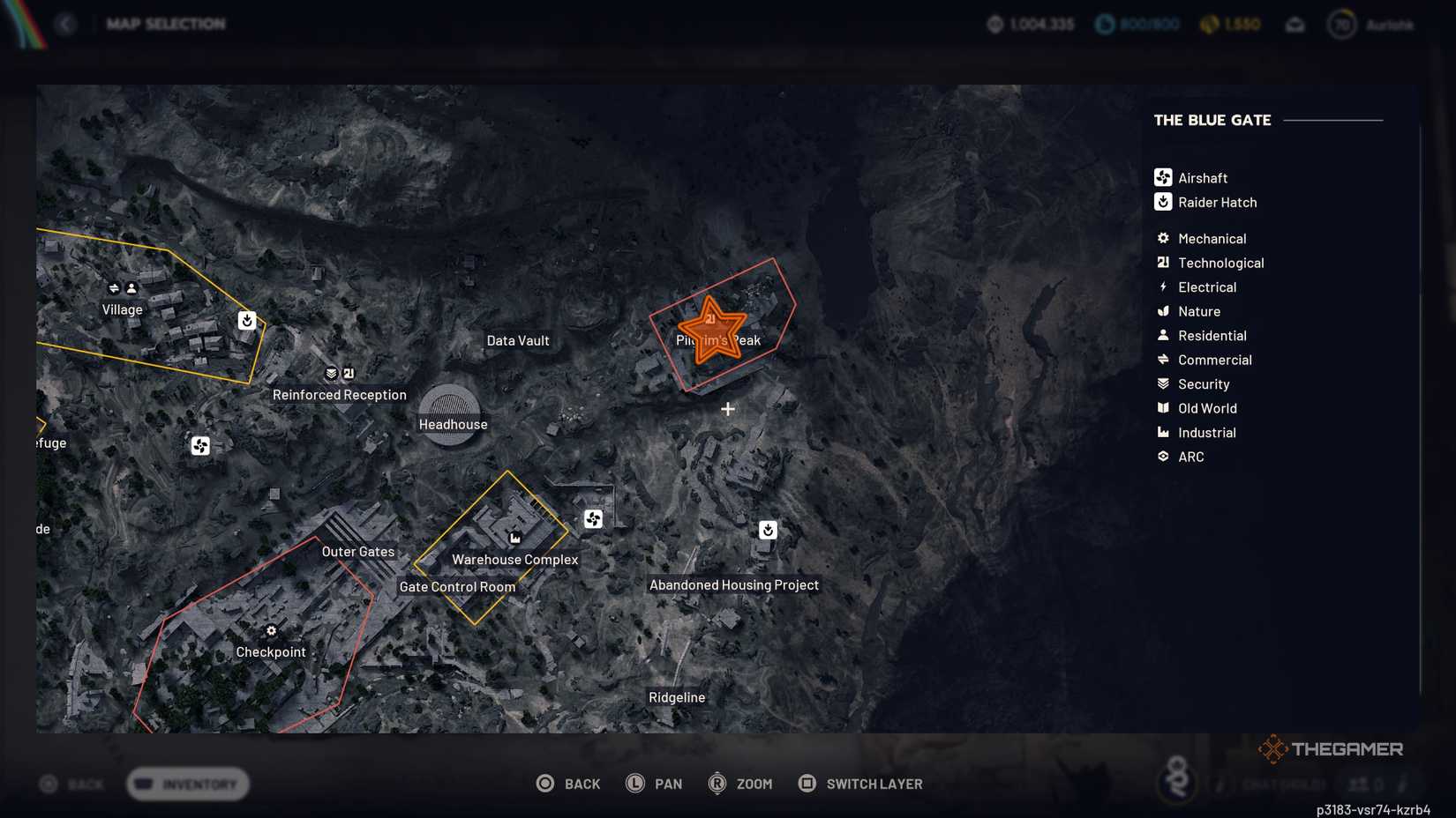 Where To Find The Three Houses On The White Board In Pilgrim's Peak In ...