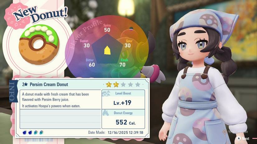 Complete Donut Recipe List For Pokemon Legends: Z-A - Mega Dimension