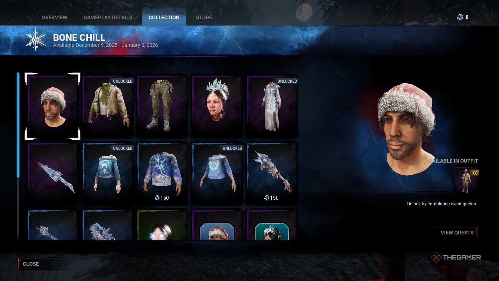 How To Unlock All Dead By Daylight Bone Chill 2025 Rewards
