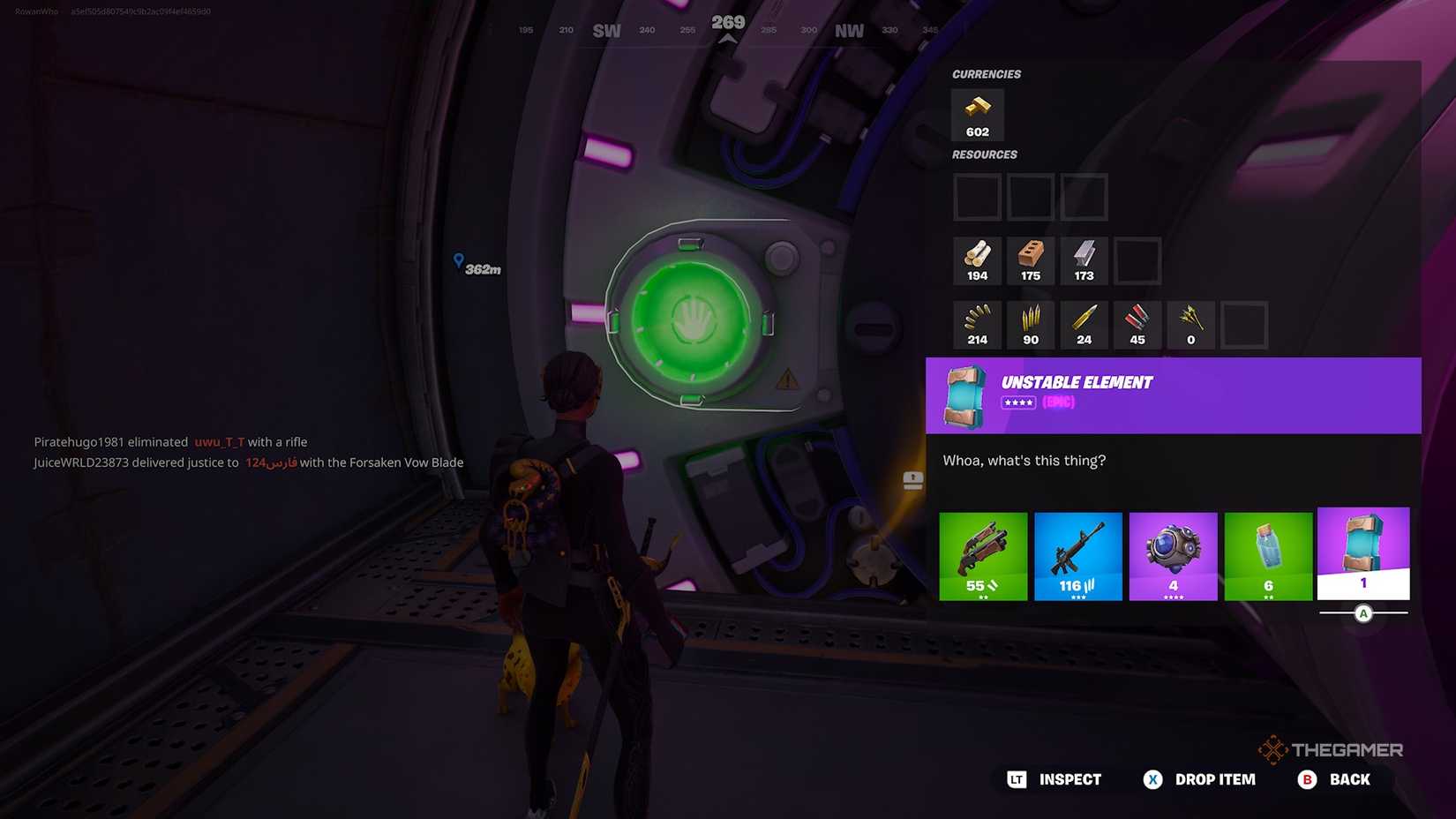 How To Get An Unstable Element And Unlock The Underground Vault in Fortnite