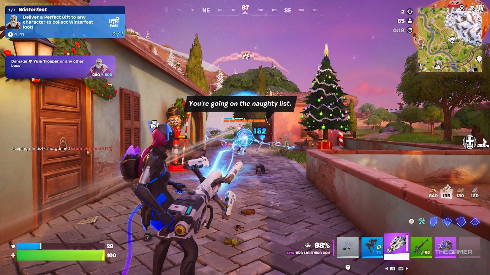 How To Find a Perfect Gift And Complete Winterfest Quests In Fortnite ...