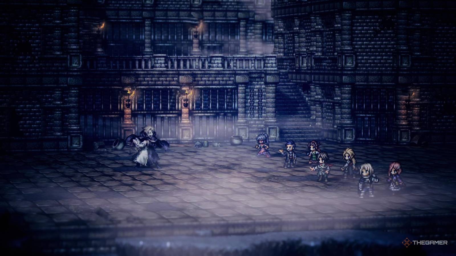 How To Beat The Menacing Senior Fellow I Elite Enemy In Octopath Traveler 0
