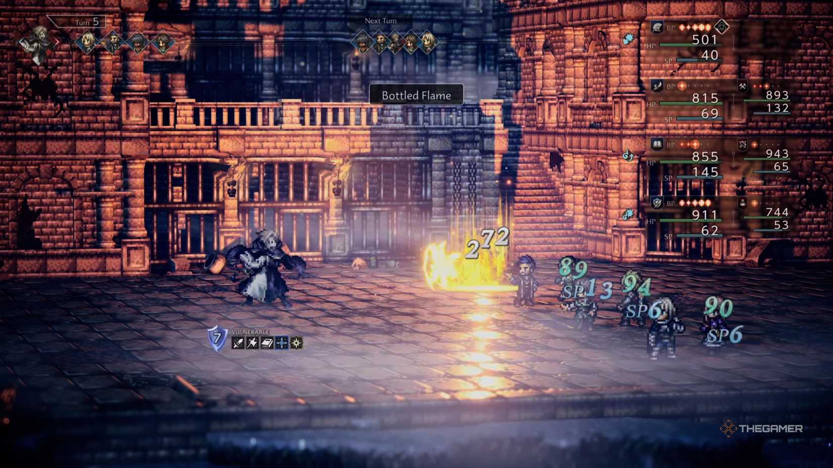 How To Beat The Menacing Senior Fellow I Elite Enemy In Octopath Traveler 0