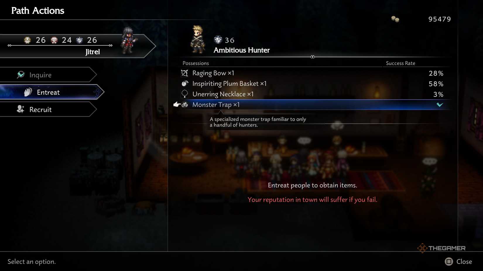 How To Get The Monster Trap In Octopath Traveler 0