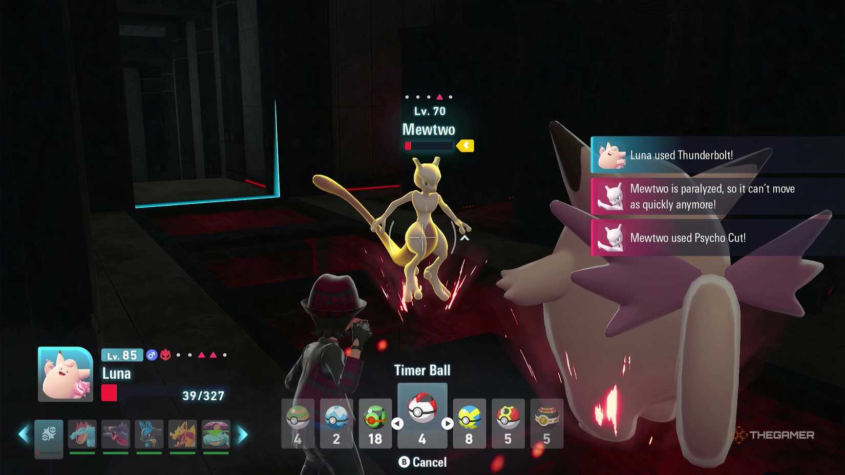 timer ball legends za