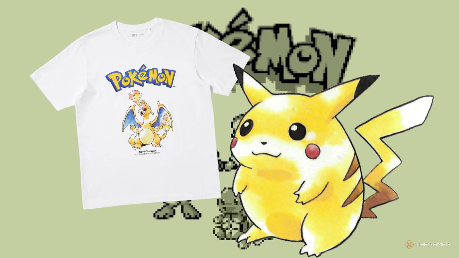Pokemon Reveals Uniqlo Merch Featuring Artwork From The Original Games