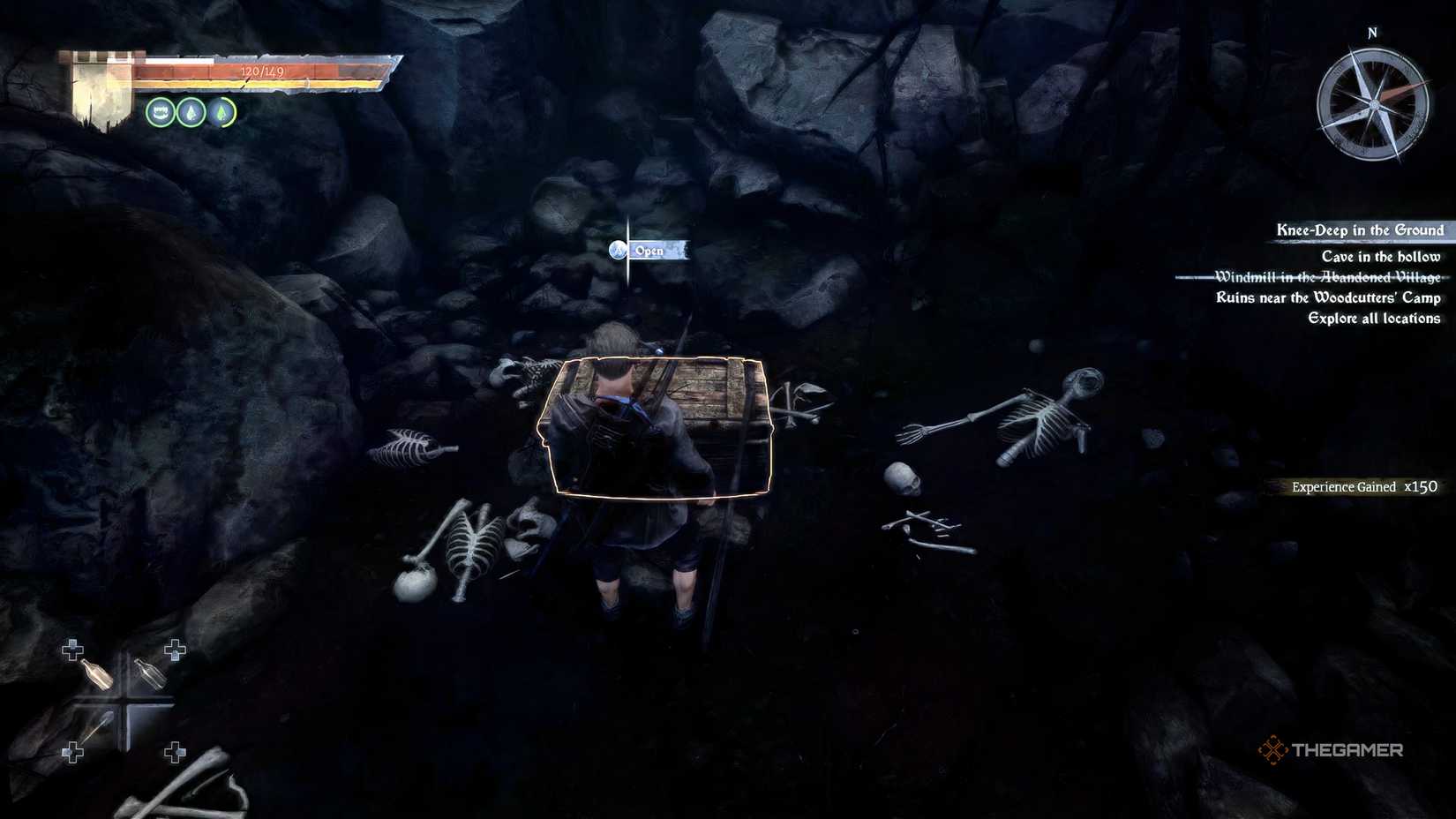 How To Find All Knee Deep In Earth Chests In Of Ash And Steel