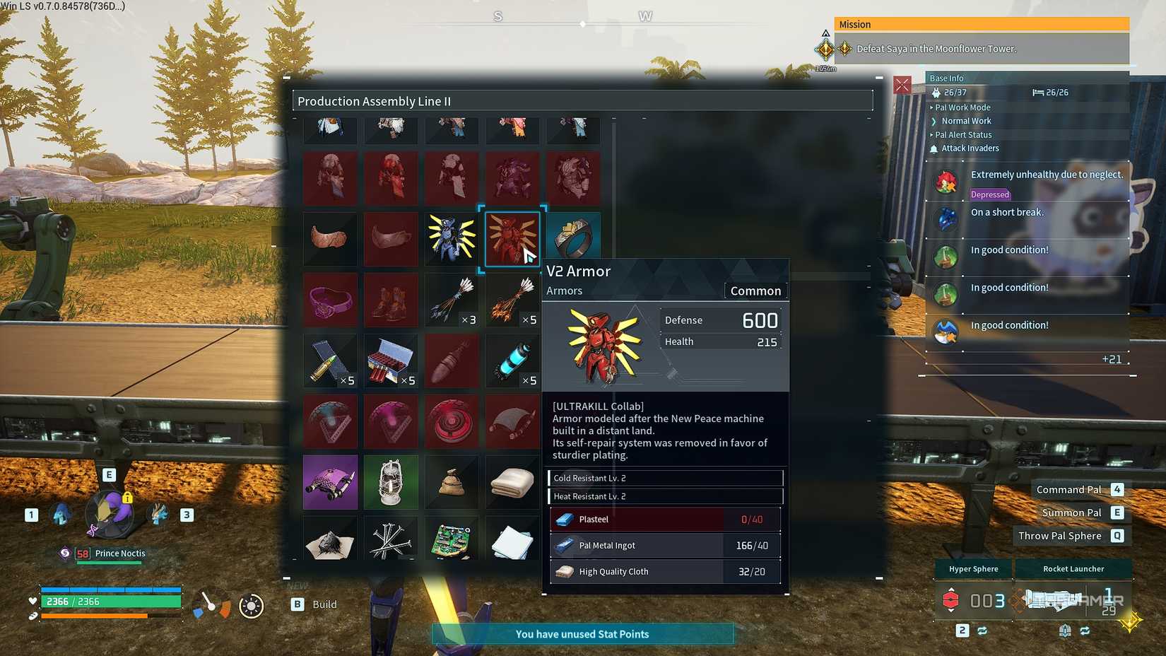 How To Get The Marksman Revolver And V1 Armor In Palworld