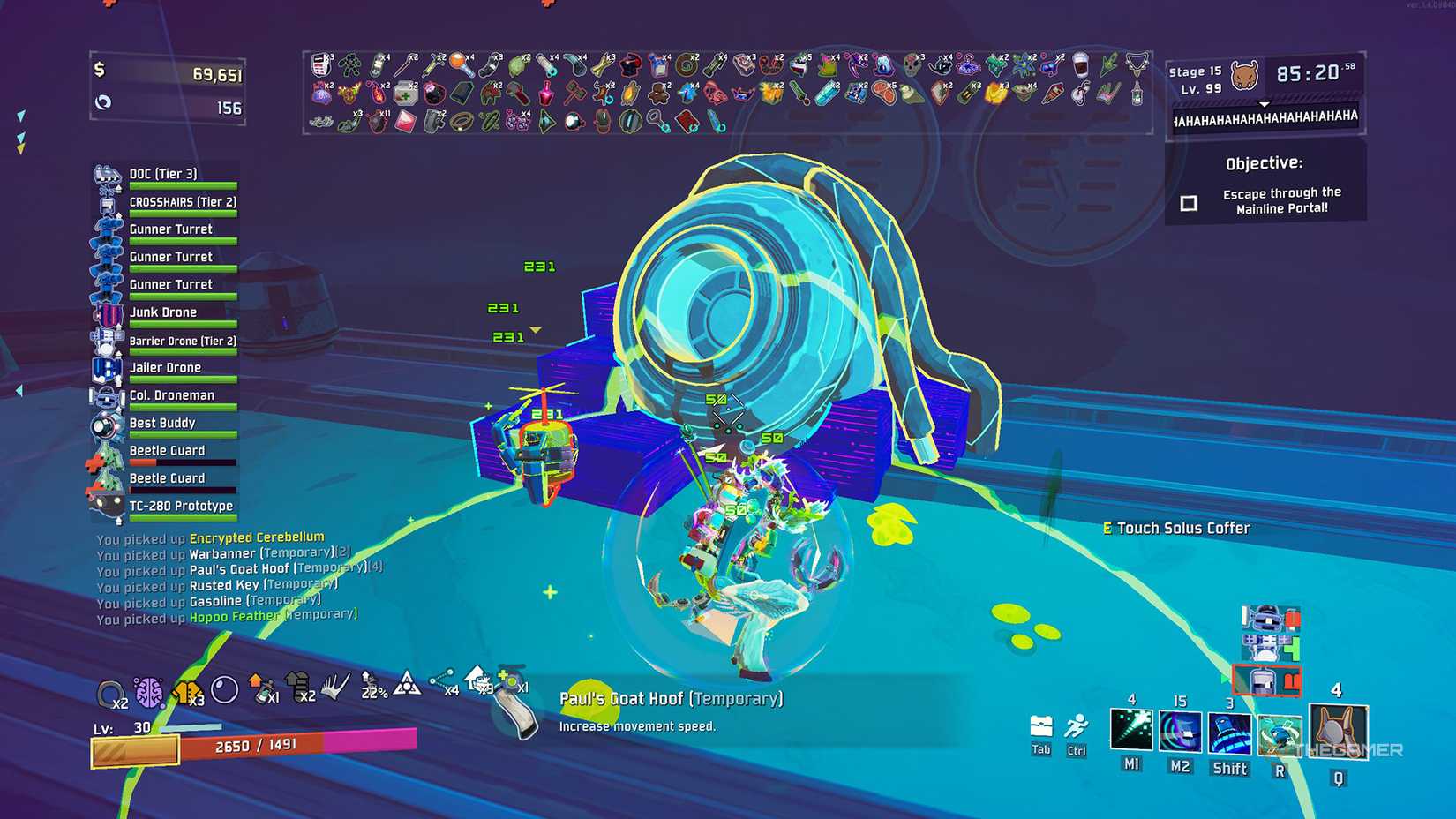 How To Unlock The Drifter In Risk Of Rain 2: Alloyed Collective