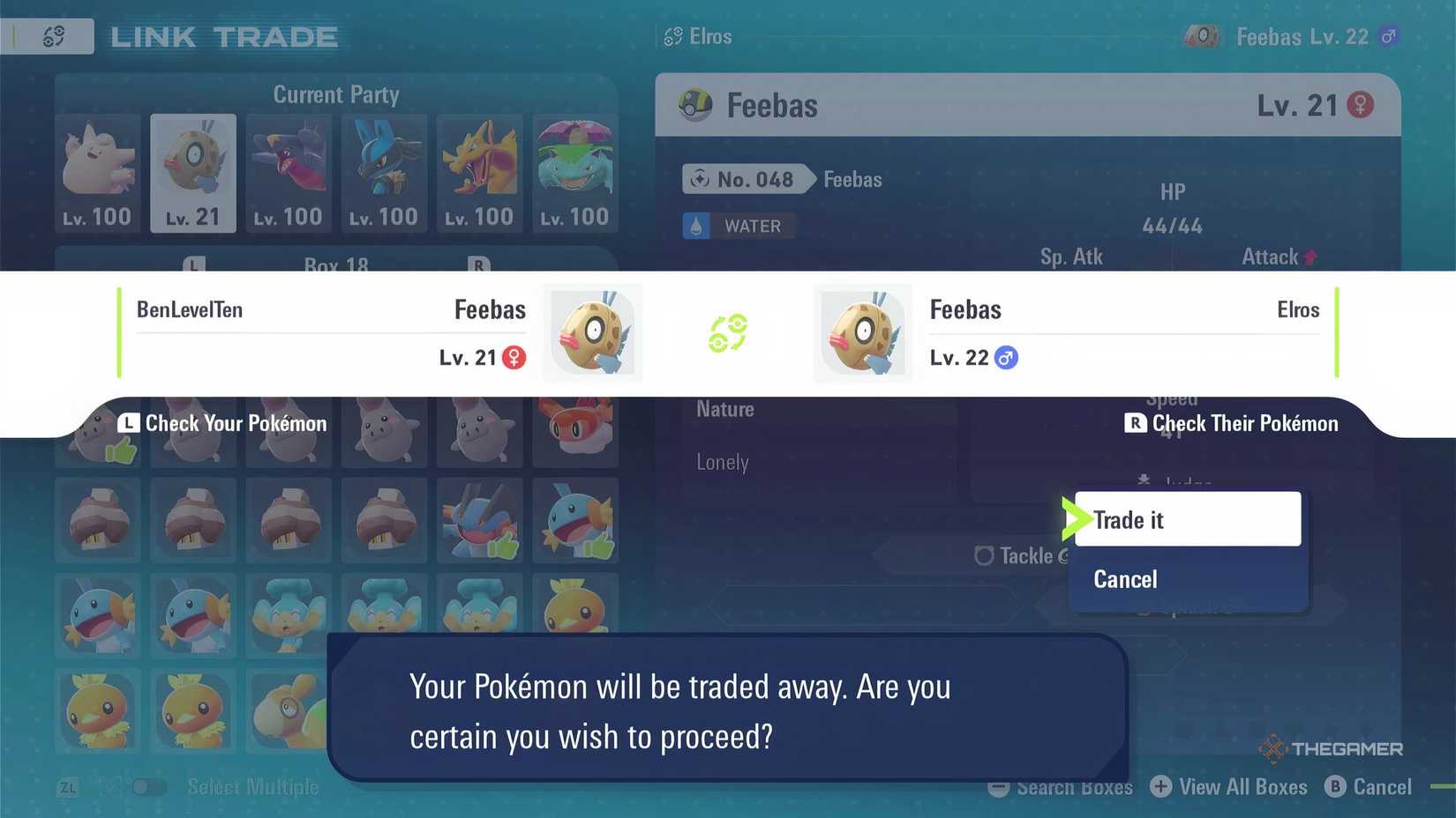 How To Find And Evolve Feebas In Pokemon Legends: Z-A