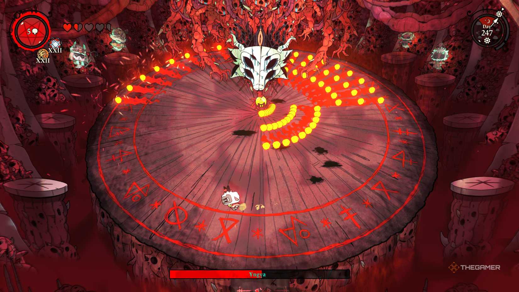 How To Defeat Yngya In Cult Of The Lamb: Woolhaven