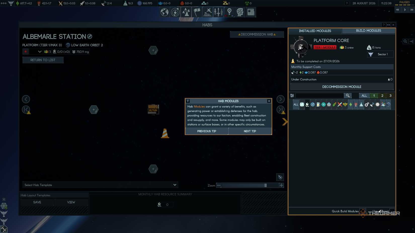 How To Build A Hab In Terra Invicta