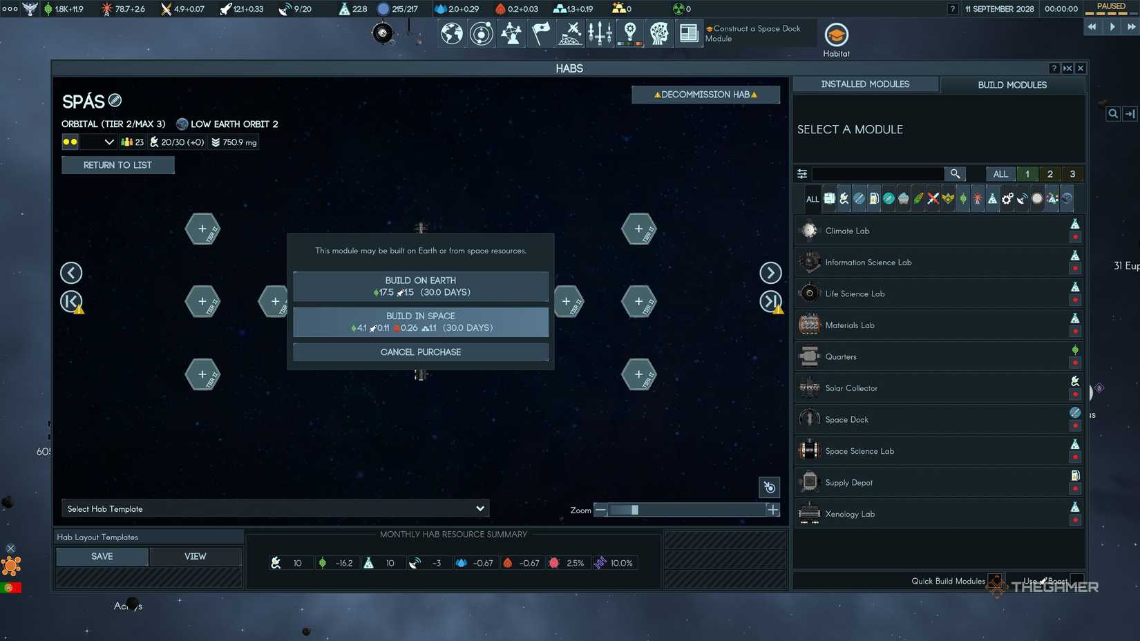 How To Build A Hab In Terra Invicta